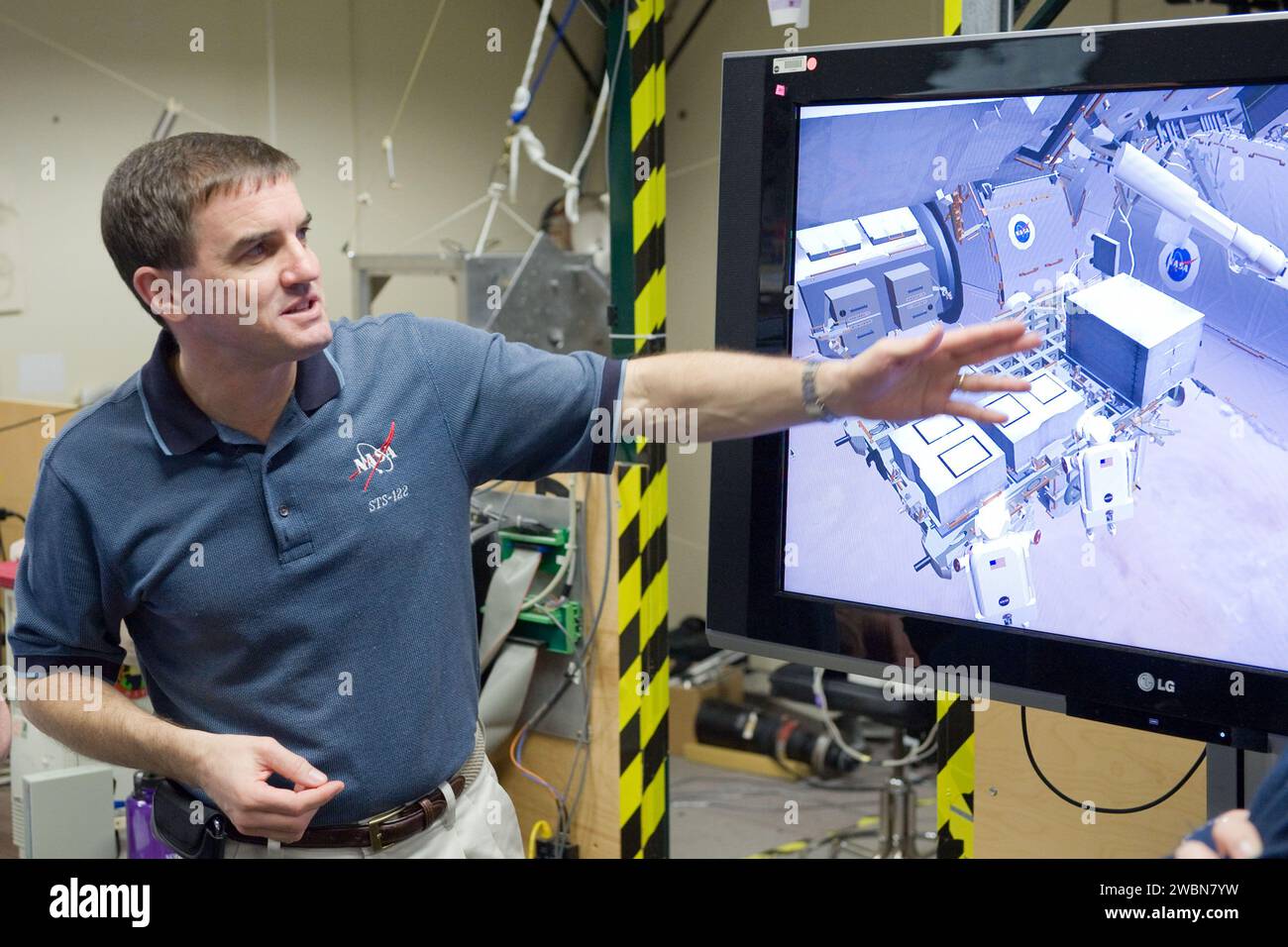JSC2011-E-003207 (18 Jan. 2011) --- NASA astronaut Rex Walheim, STS-135 ...