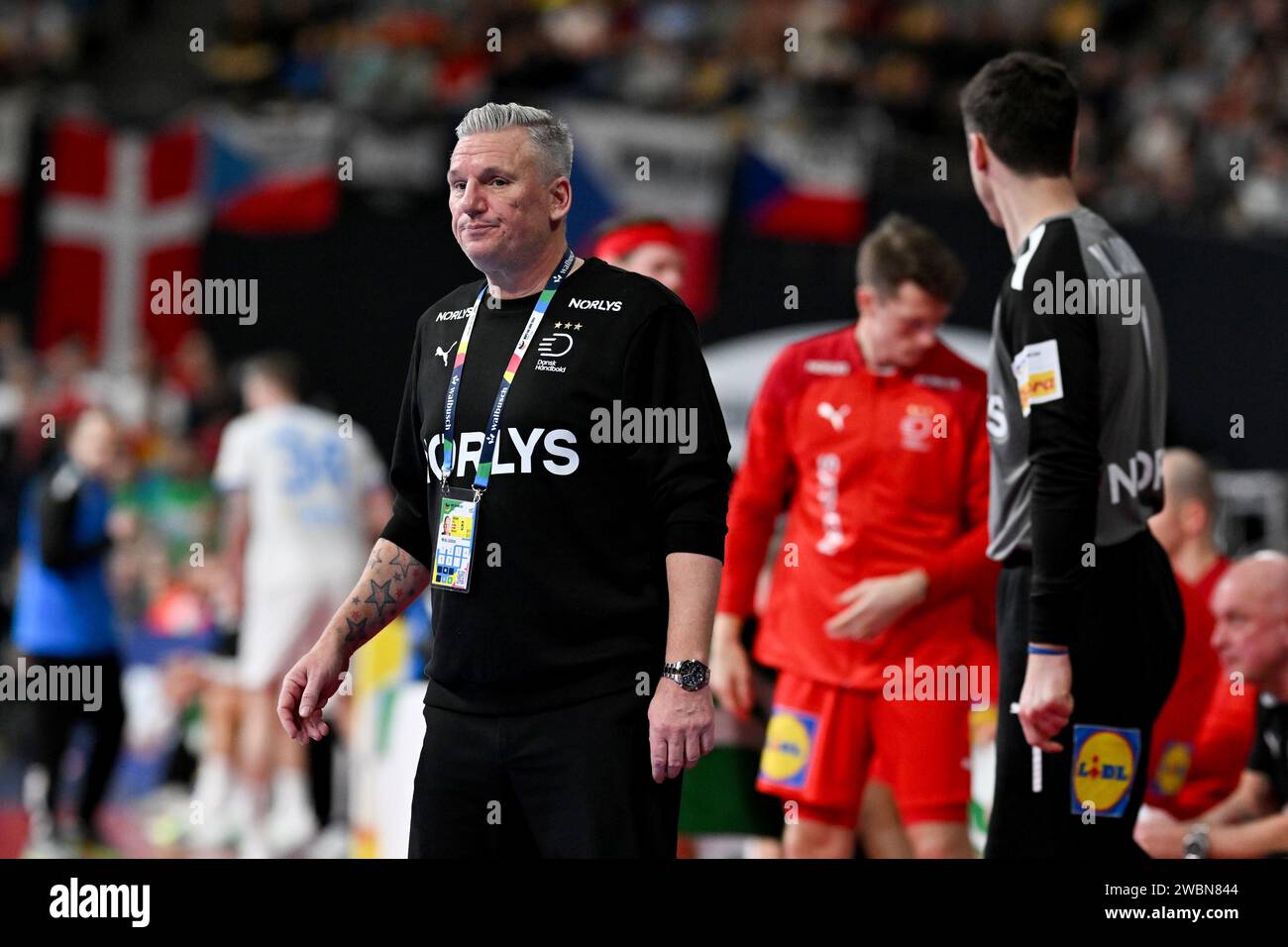 Munich, Germany. 11th Jan, 2024. Handball: European Championship ...