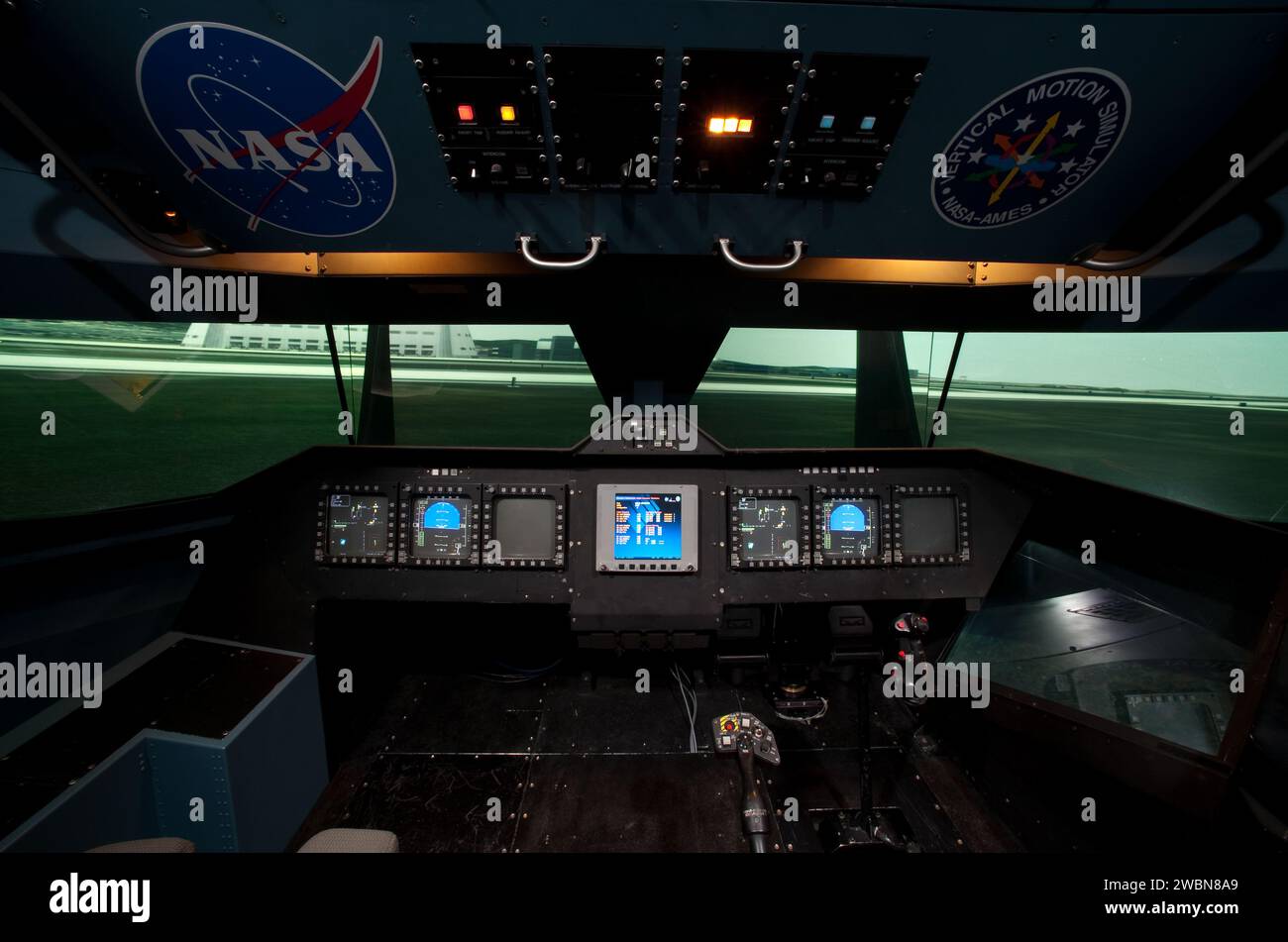 Ames Vertical Motion Simulator (VMS) T-Cab configuration Stock Photo ...
