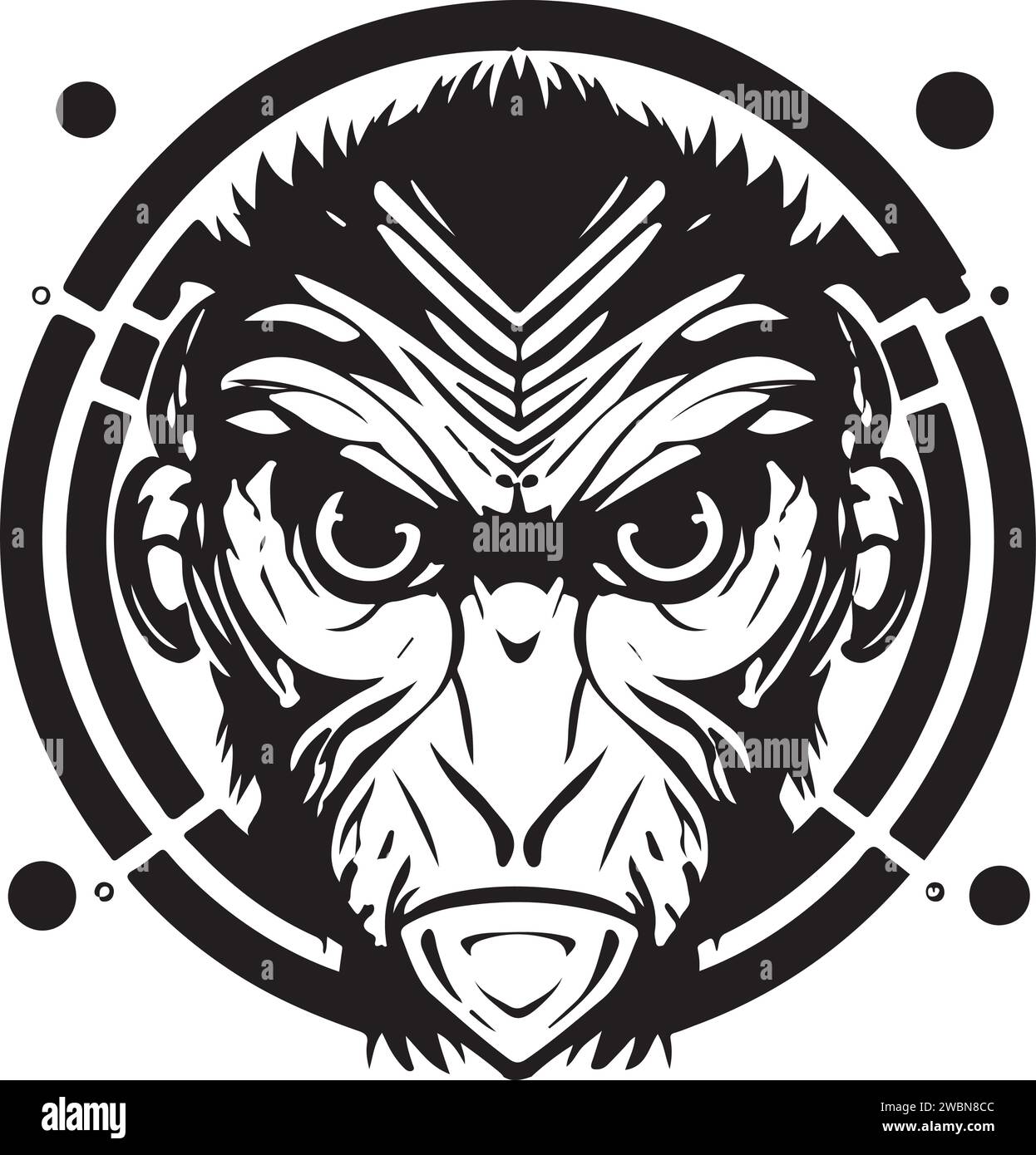 Ape technology logo Black and White Stock Photos & Images - Alamy