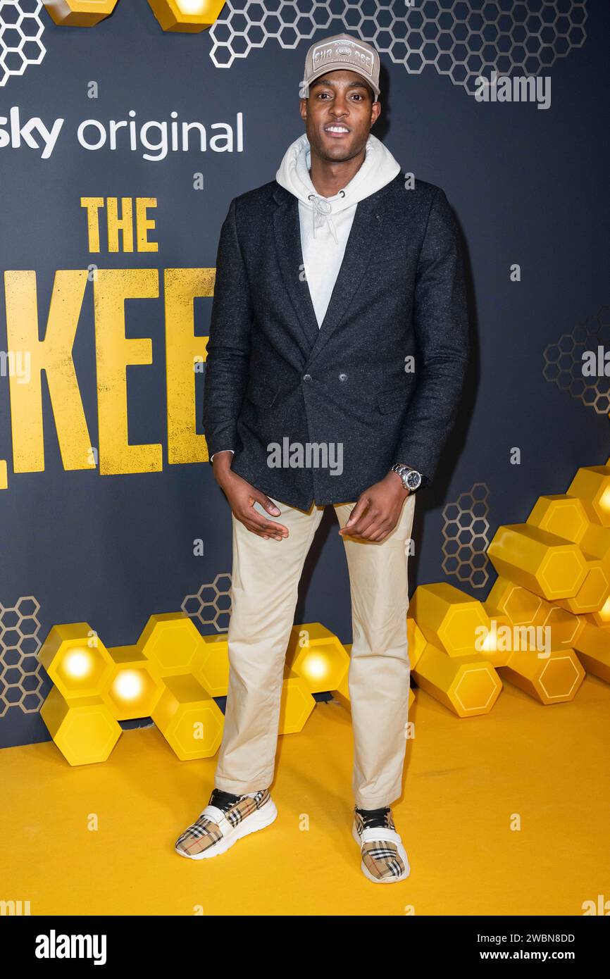 Stefan Pierre-Tomlin poses for photographers upon arrival at the UK ...