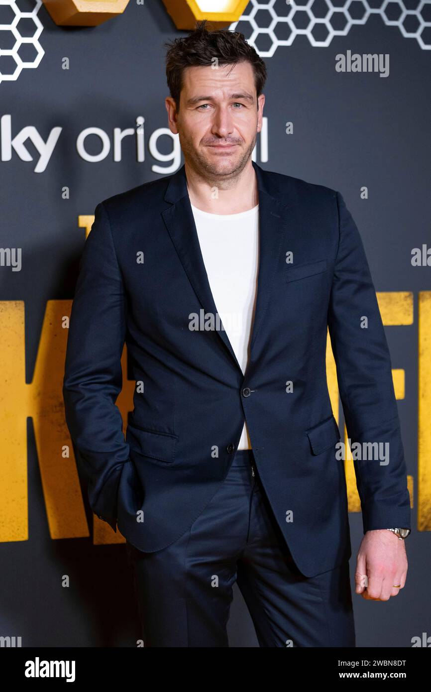 Michael Epp poses for photographers upon arrival at the UK premiere of ...