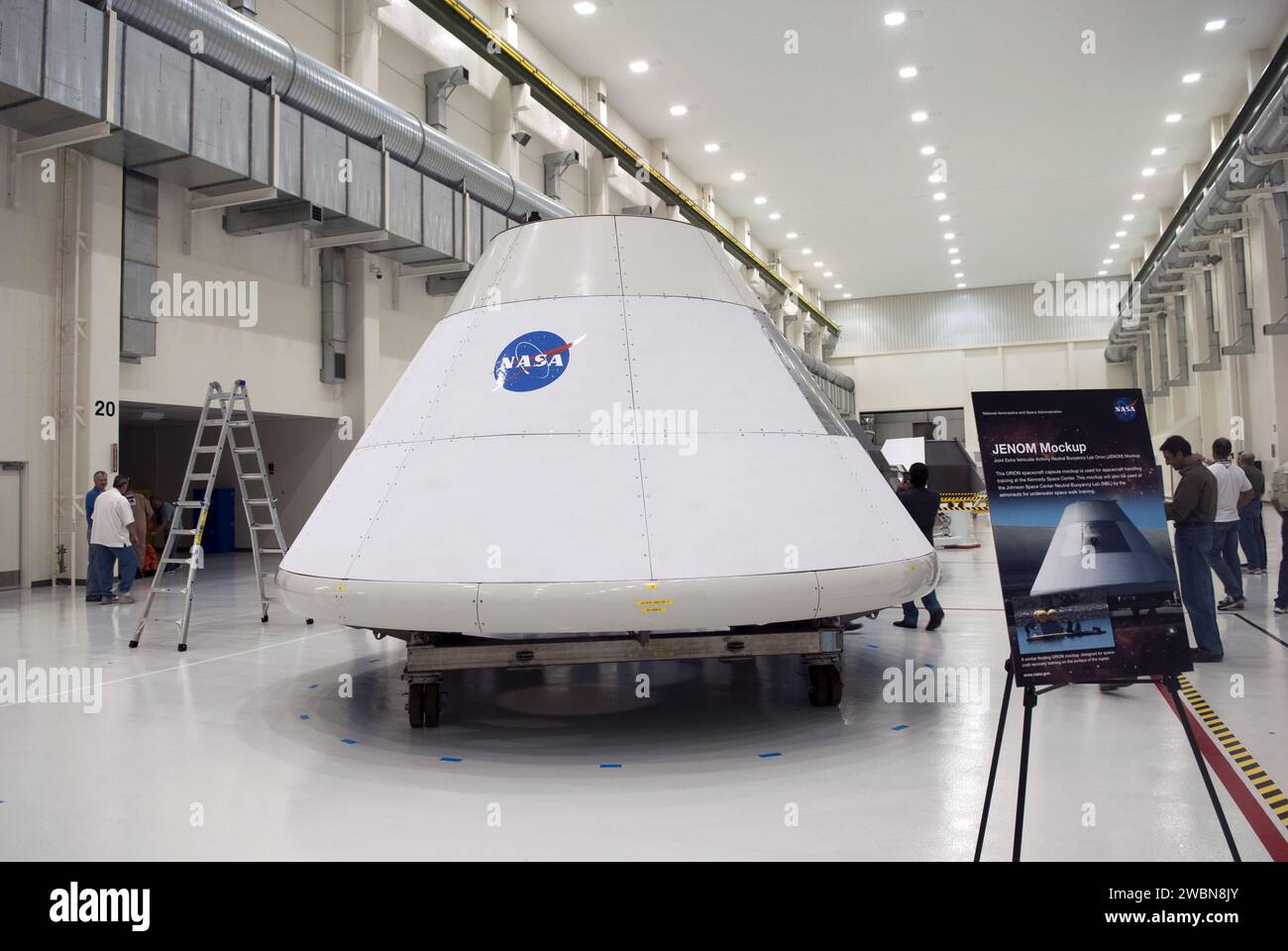 CAPE CANAVERAL, Fla. – In the Operations and Checkout Building at NASA ...