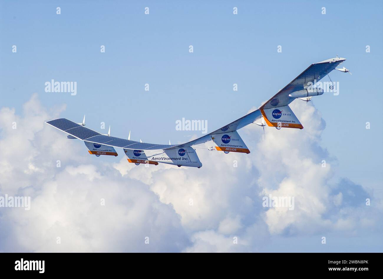 The AeroVironment Helios was a solar-powered, high-altitude ...