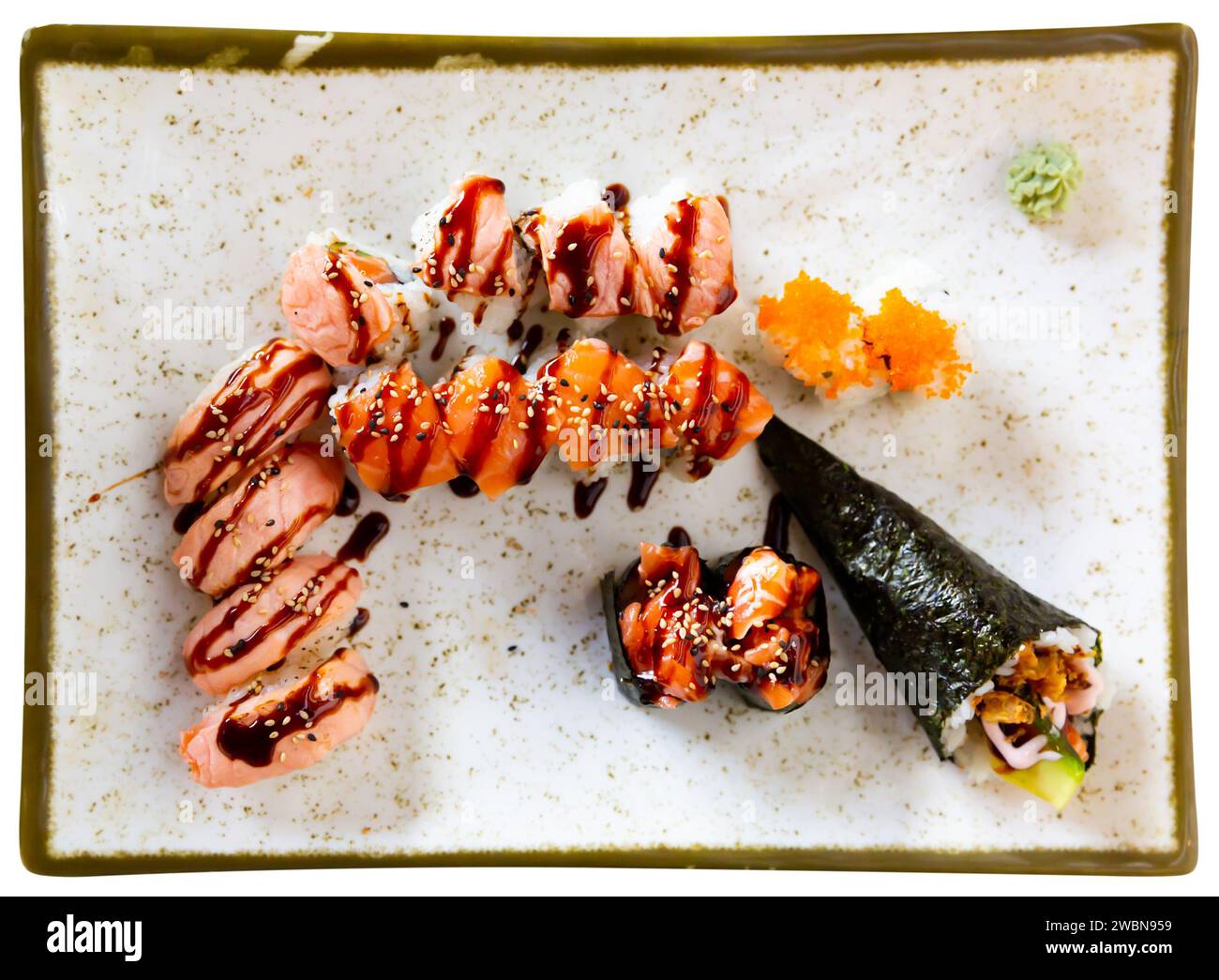 Temaki sushi ingredients hi-res stock photography and images - Alamy