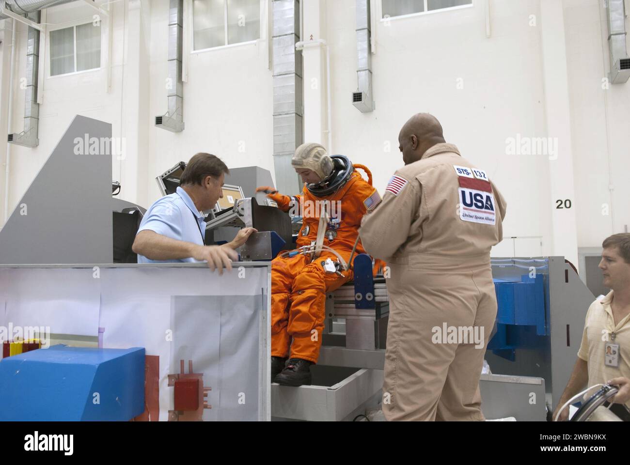 CAPE CANAVERAL, Fla. – In the Operations and Checkout Building at NASA ...