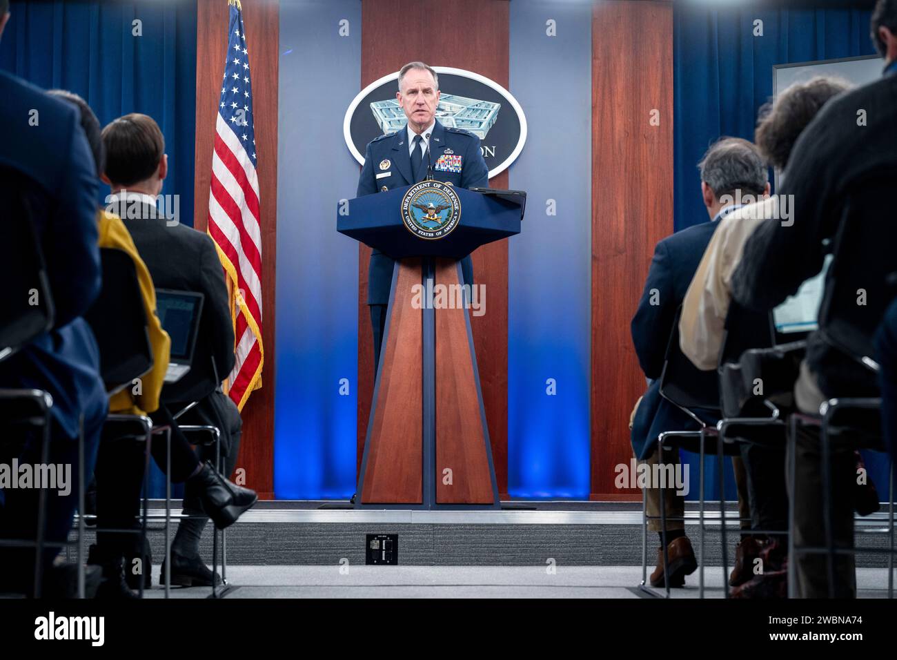 Pentagon press secretary Air Force Maj. Gen. Pat Ryder takes questions ...
