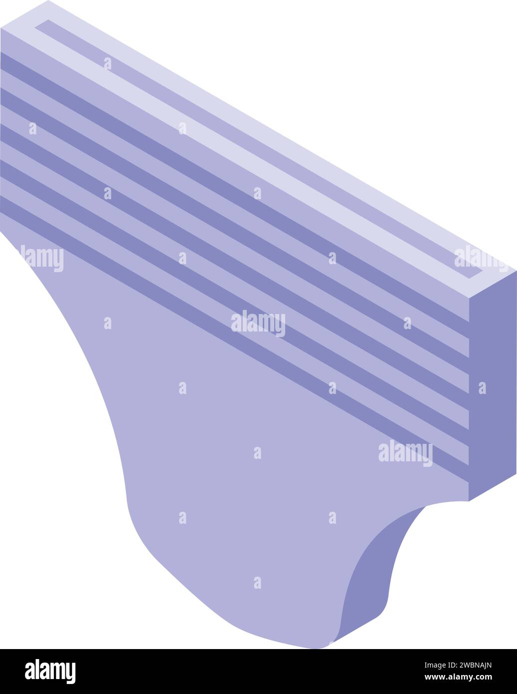 Baby diaper icon isometric vector. Baby personal wipes. Formula lotion ...