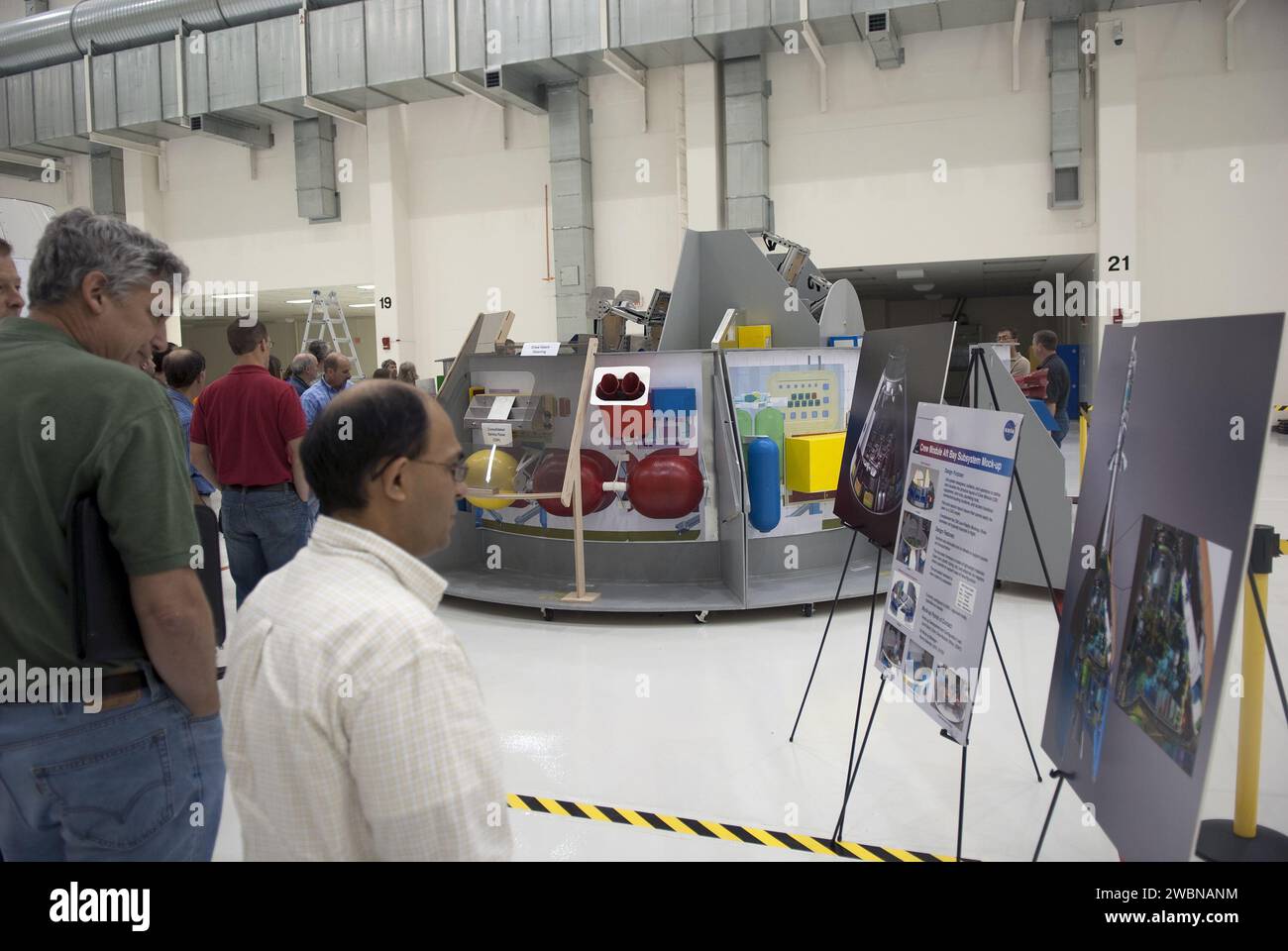 CAPE CANAVERAL, Fla. – In the Operations and Checkout Building at NASA ...