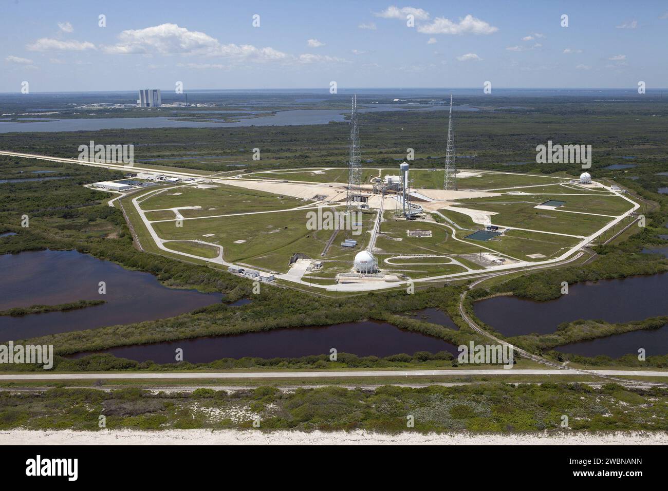 Spacex 39a Flame Trench Repairs