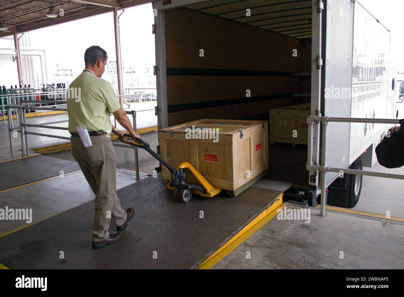 CAPE CANAVERAL, Fla. – Replacement high-pressure ammonia jumper hoses ...