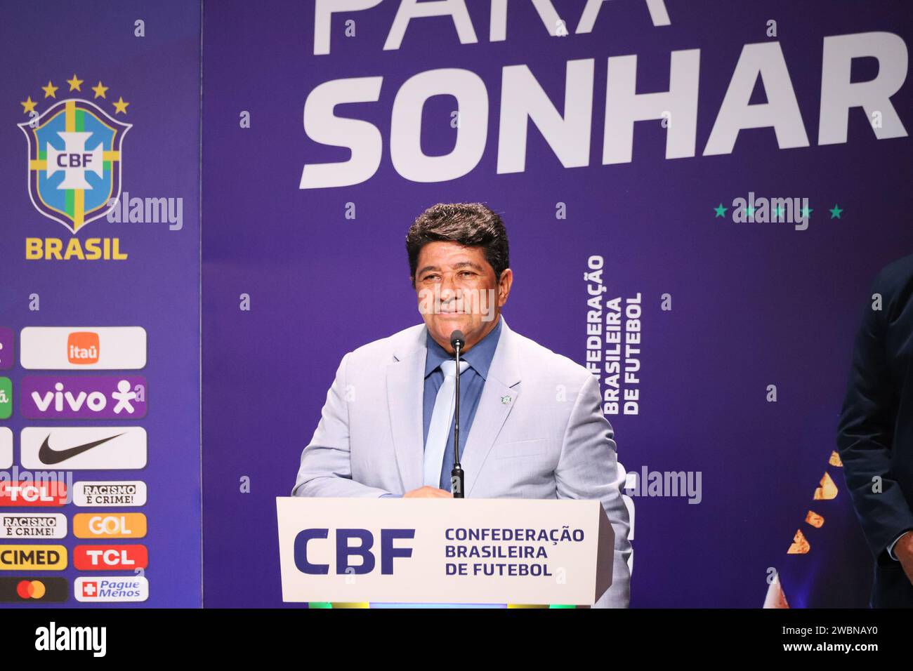 Rio De Janeiro, Brazil. 11th Jan, 2024. Ednaldo Rodrigues, President of ...