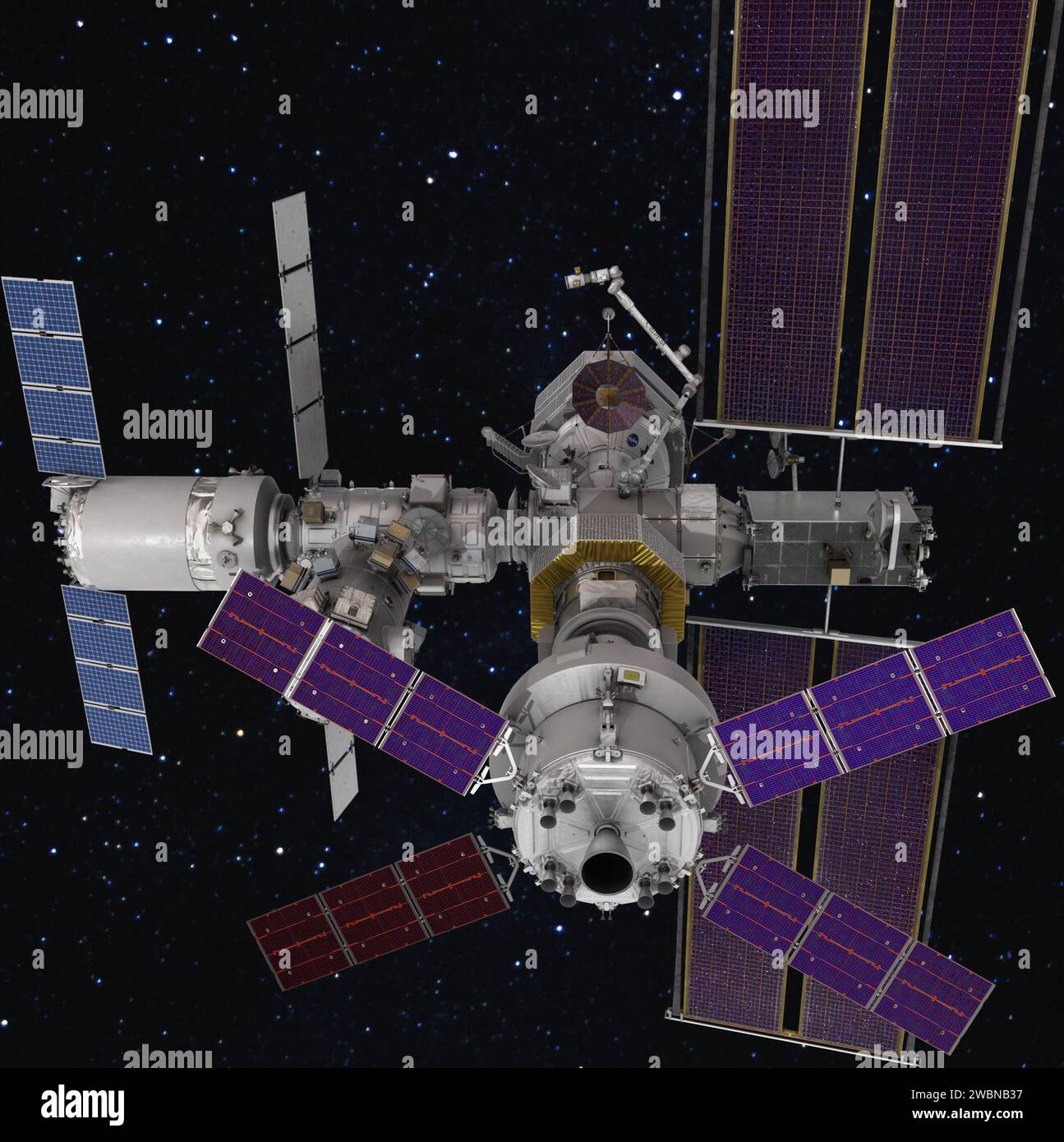 The Gateway space station will be humanity's first space station in ...