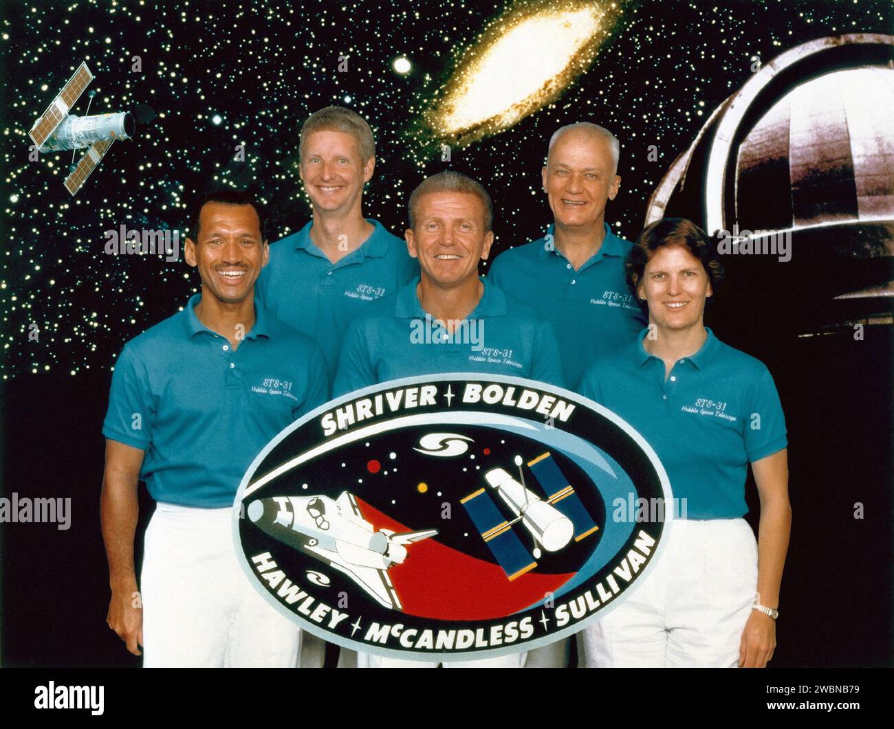 KENNEDY SPACE CENTER, FLA. -- STS-31 crew portrait Mission Commander ...