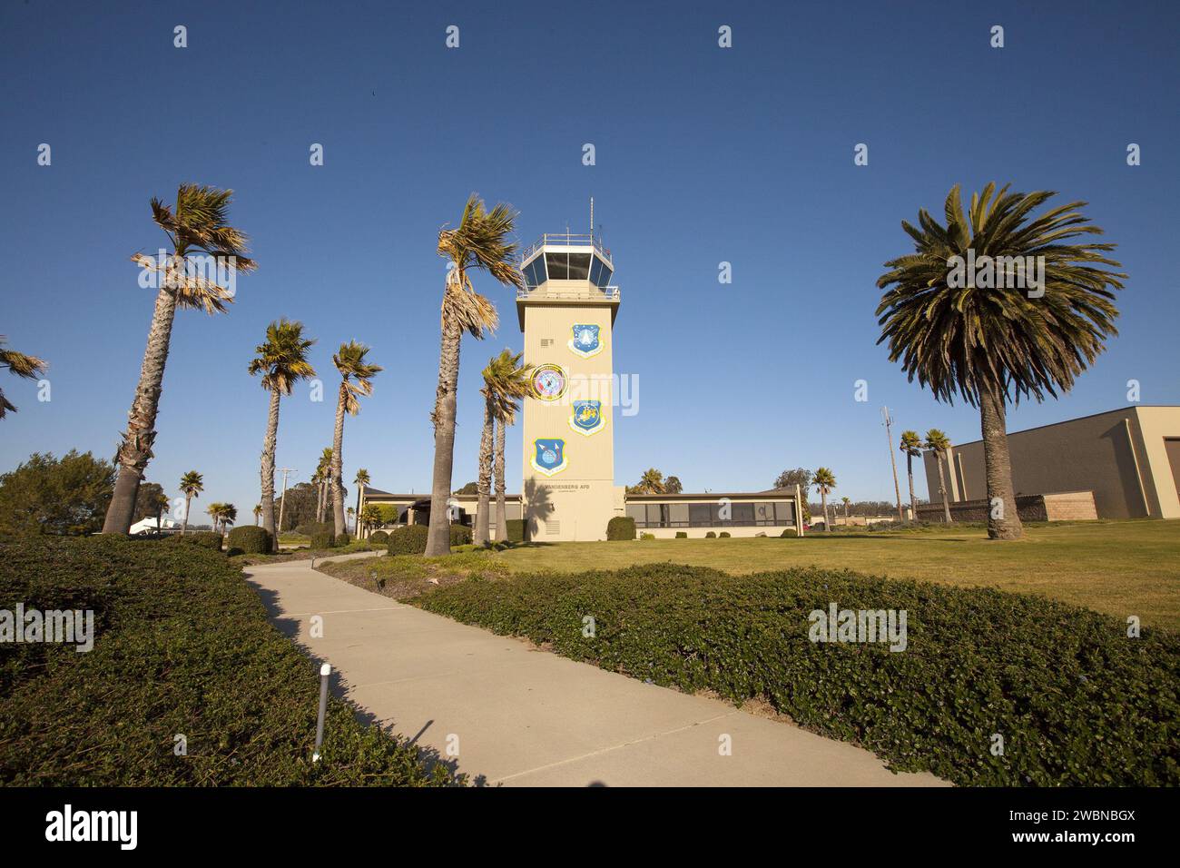 VANDENBERG AFB, Calif. -- The air traffic control tower for the 30th ...