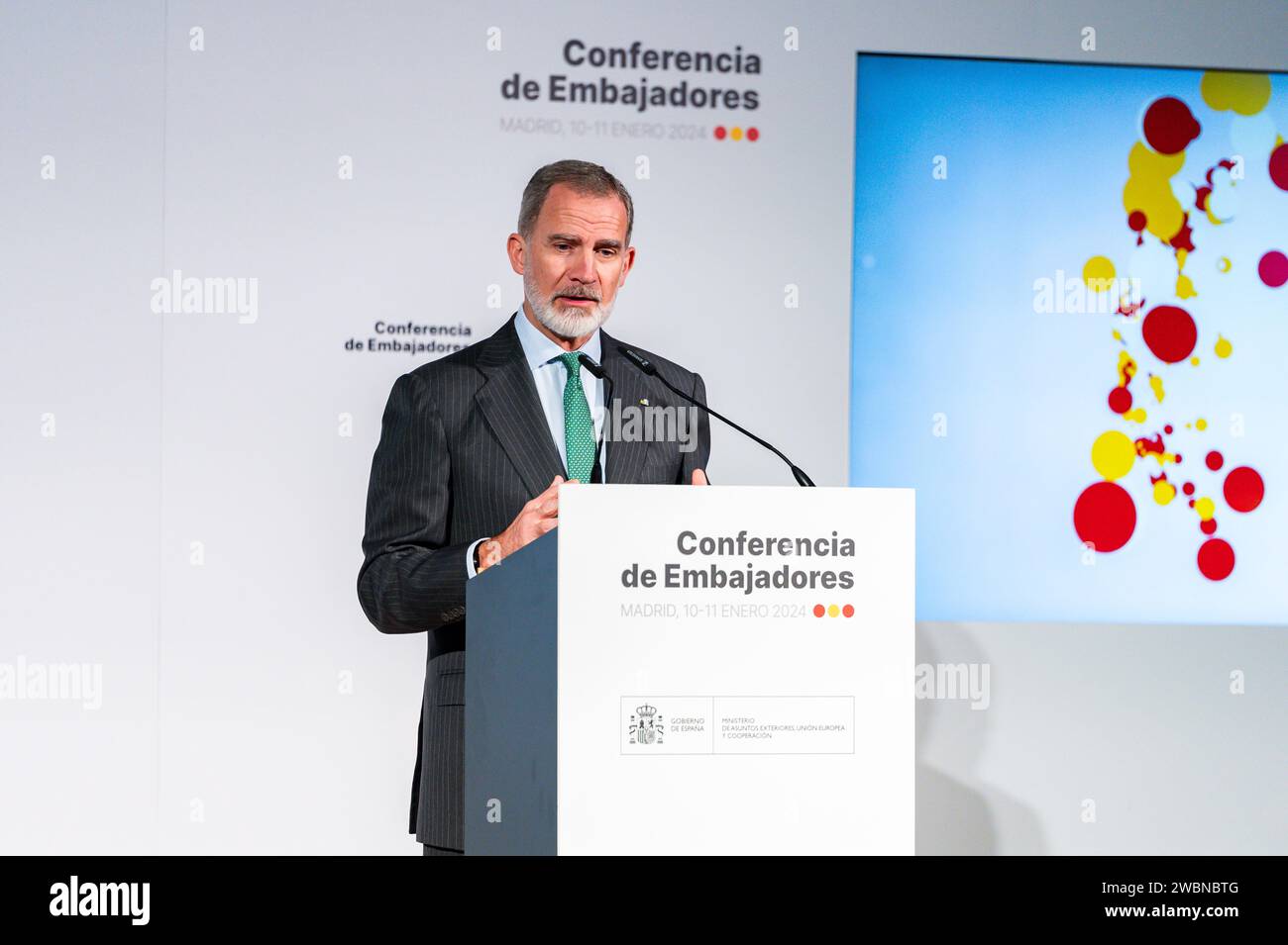 Spanish ambassadors conference hi-res stock photography and images - Alamy