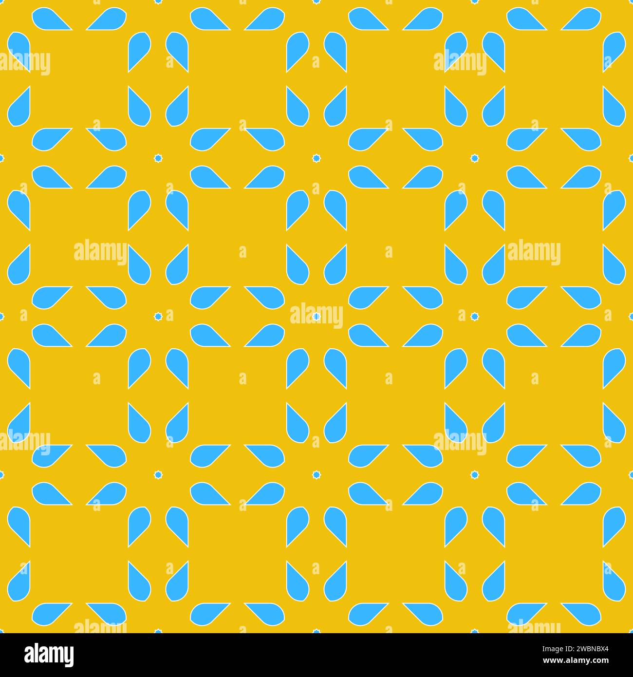 A vibrant and visually striking pattern featuring a combination of ...