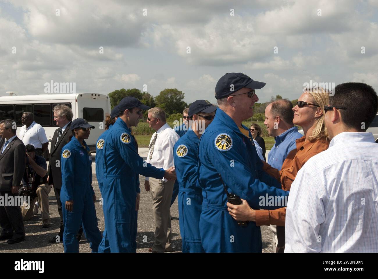 CAPE CANAVERAL, Fla. - At the Shuttle Landing Facility at NASA's ...