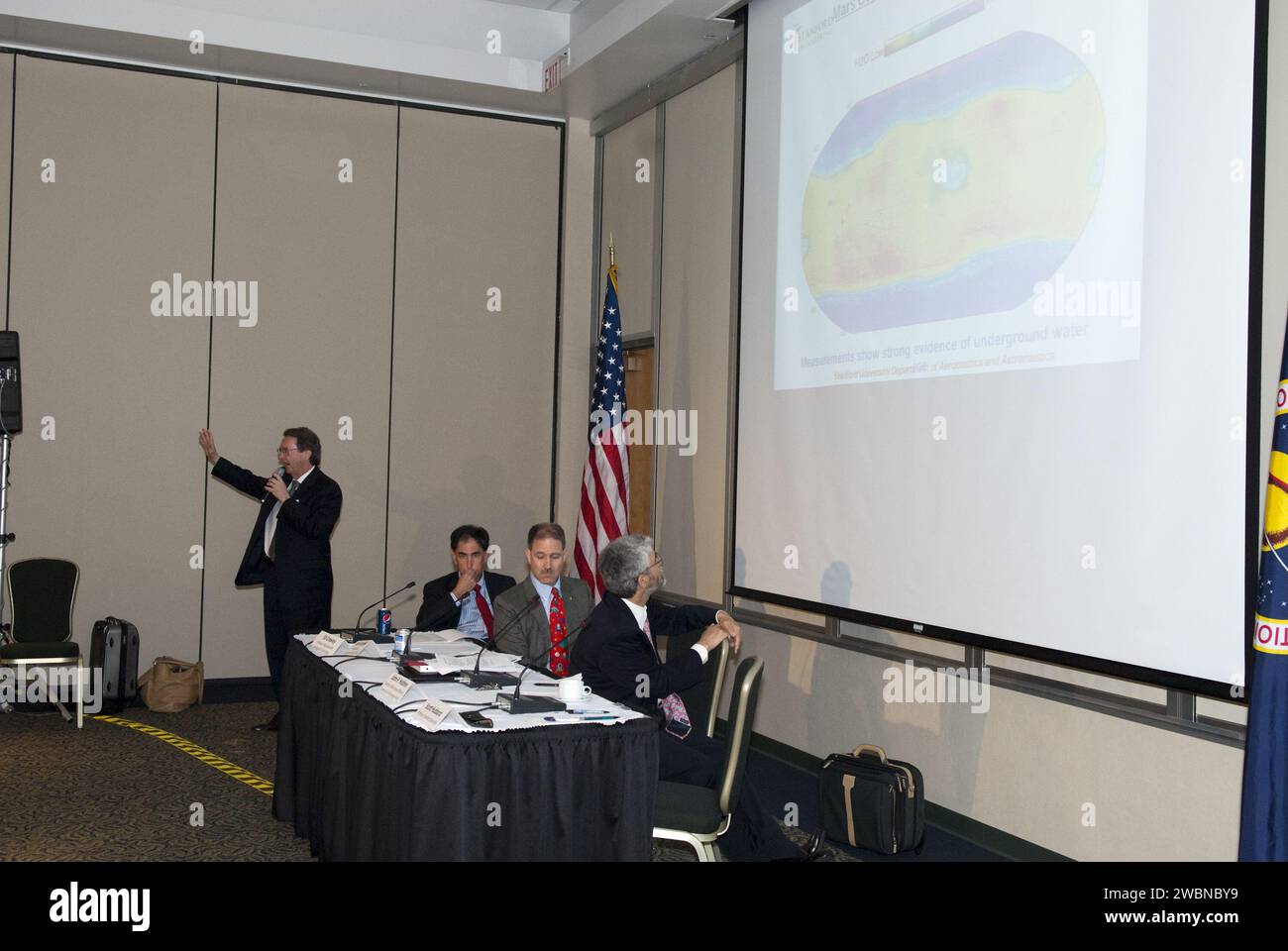 CAPE CANAVERAL, Fla. - In the Atlas Redstone Room of the Debus Center ...