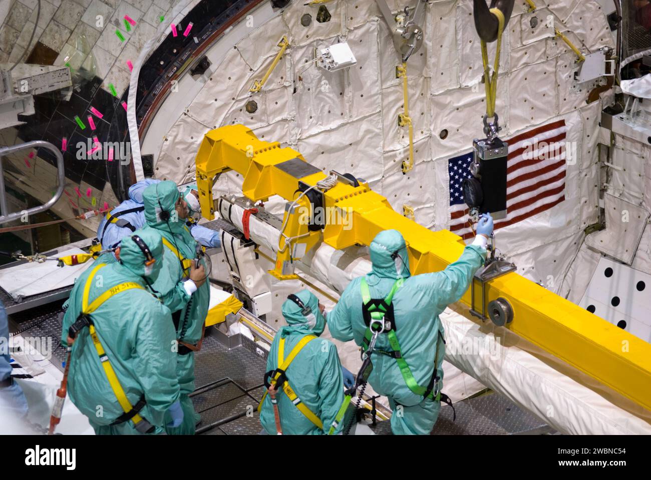 The STS-132 mission involved the lifting and installation of space ...
