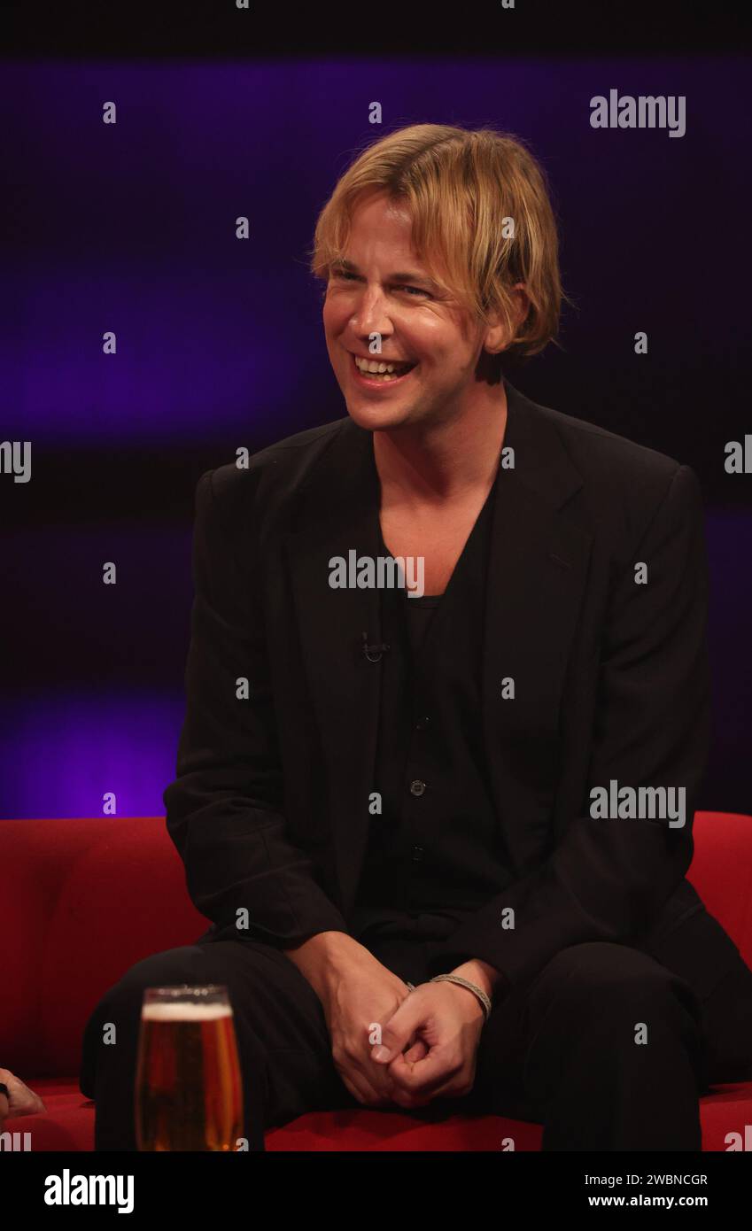 EDITORIAL USE ONLY Tom Odell during the filming for the Graham Norton ...
