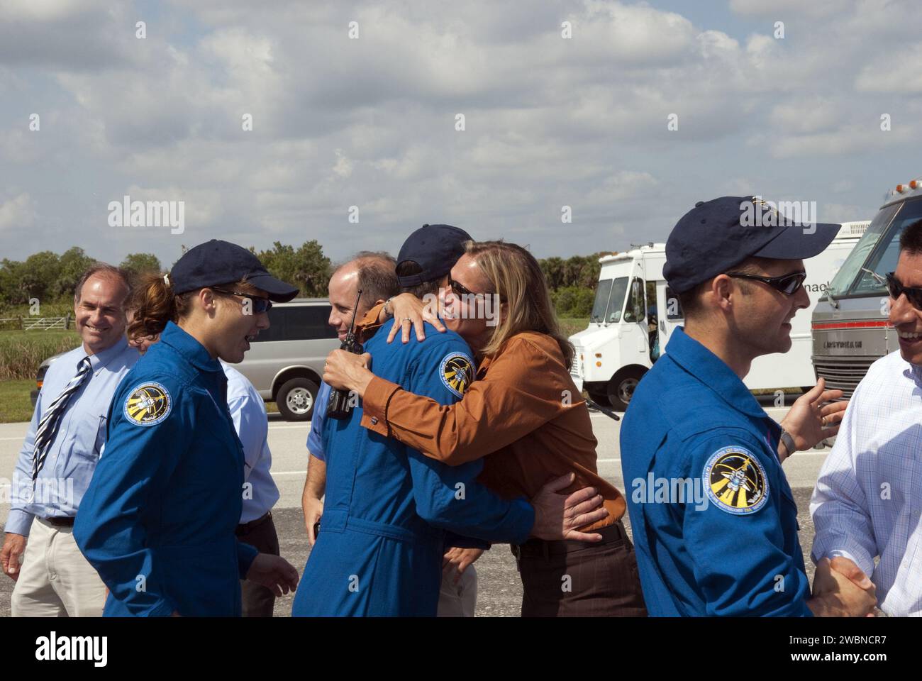 CAPE CANAVERAL, Fla. - At the Shuttle Landing Facility at NASA's ...