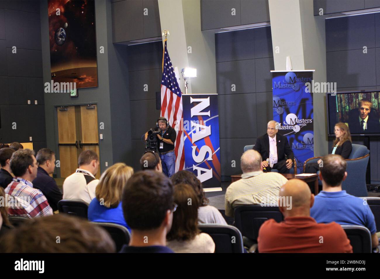 CAPE CANAVERAL, Fla. – At NASA's Kennedy Space Center in Florida, Ed ...