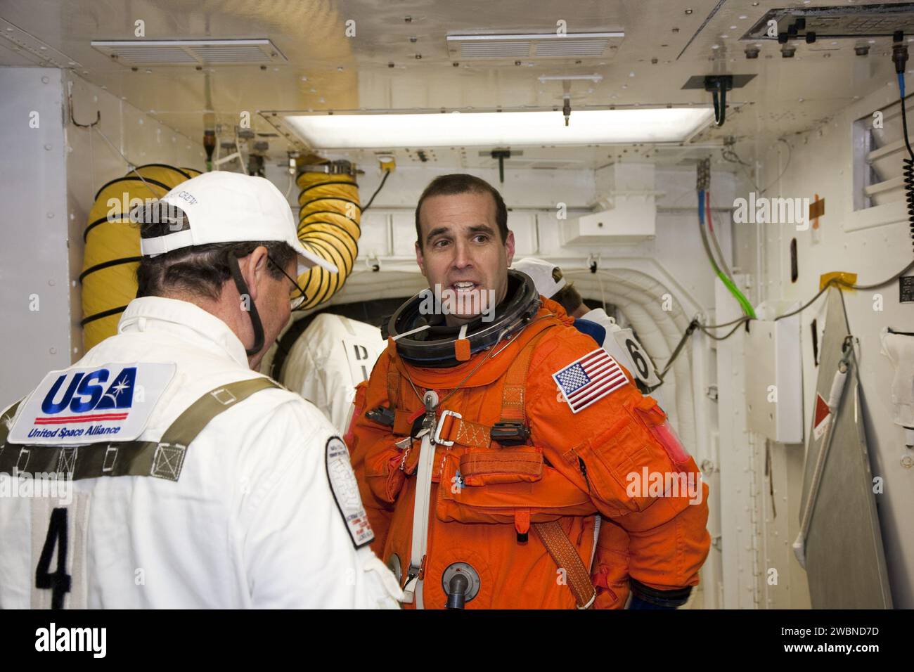 CAPE CANAVERAL, Fla. - At Launch Pad 39A at NASA's Kennedy Space Center ...