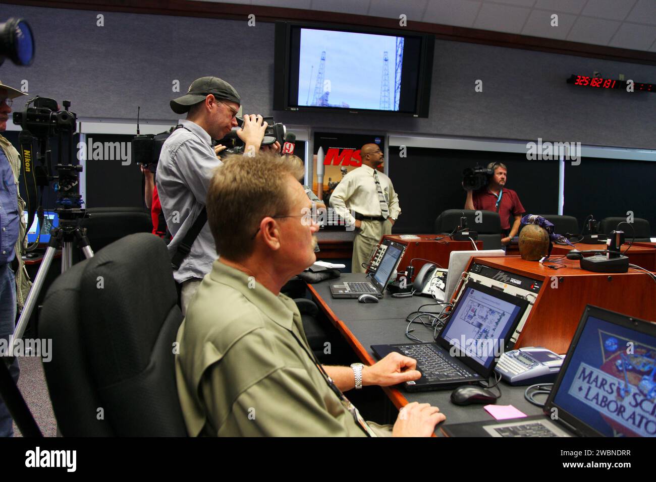 NASA held a press tour at the Radiological Control Center to review ...