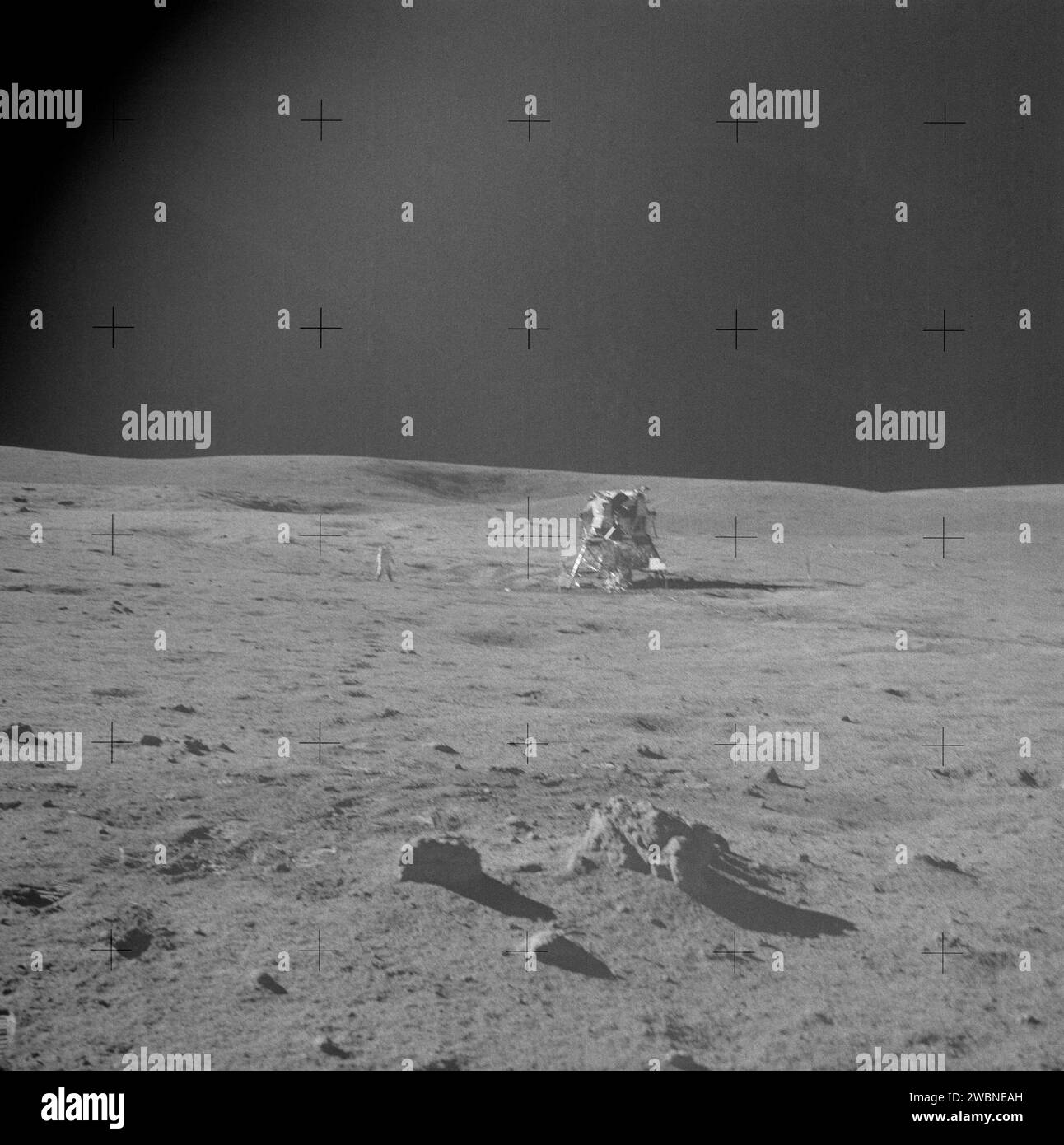 AS14-68-9487 (6 Feb. 1971) --- Astronaut Edgar D. Mitchell, lunar ...