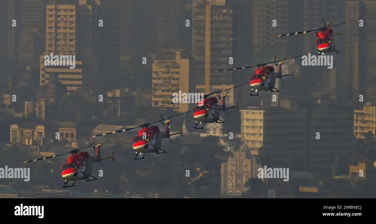 Mumbai, India. 11th Jan, 2024. MUMBAI, INDIA - JANUARY 11: IAF's ...