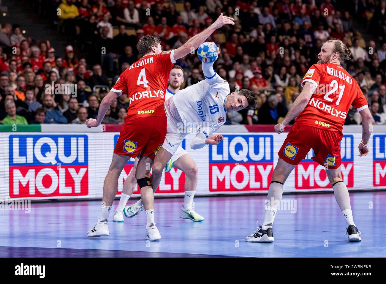 Magnus Landin Jacobsen (D?nemark, #4), Jonas Patzel (Tschechien, #10 ...