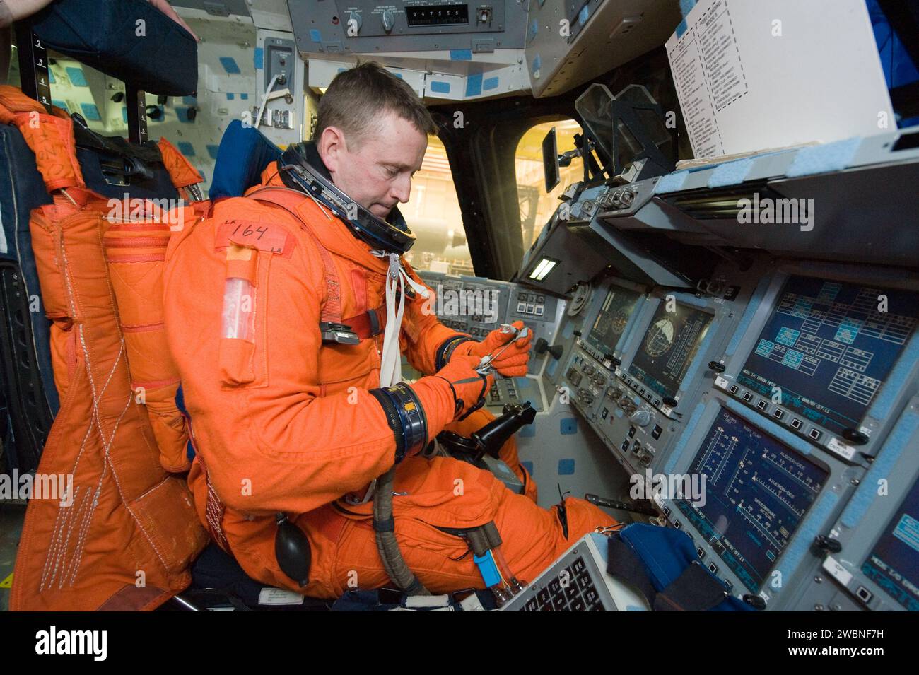 Space shuttle crew compartment trainer hi-res stock photography and ...