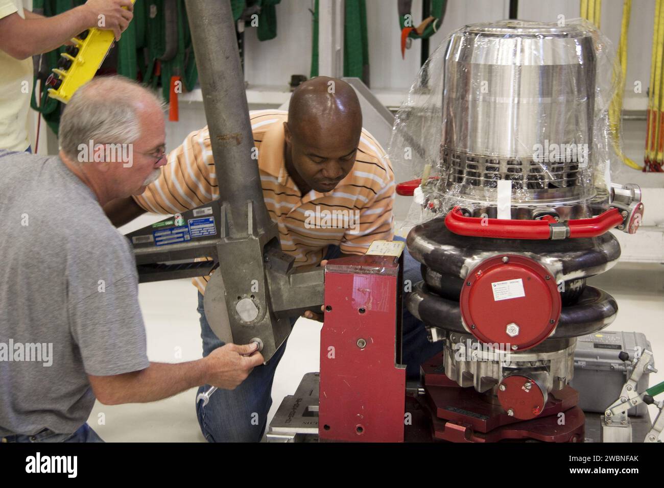 CAPE CANAVERAL, Fla. – In the Space Shuttle Main Engine Processing ...