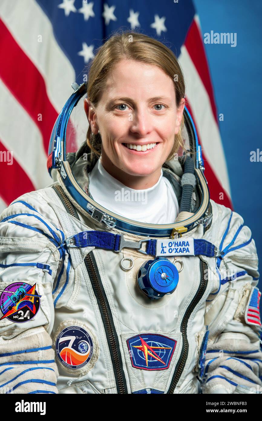 Work Request Description: Soyuz MS-24 Sokol Suit Portraits from GCTC Stock Photo - Alamy