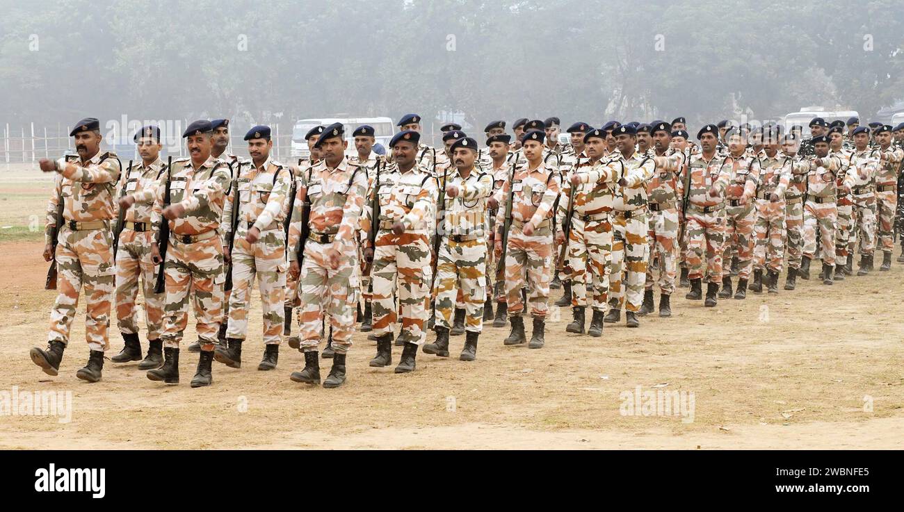 Indo tibetan border police itbp hi-res stock photography and images - Alamy