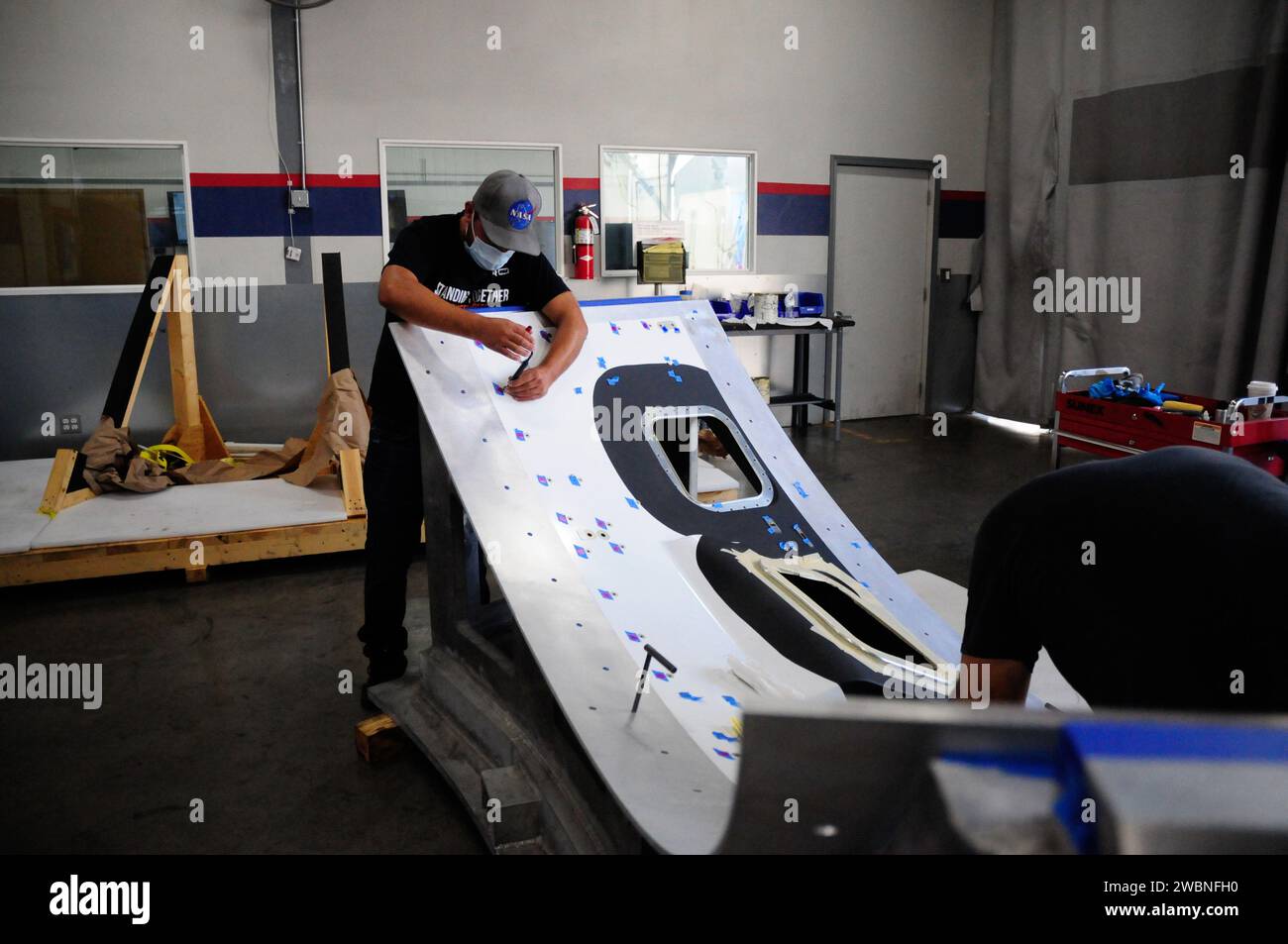 The first element machined for the Artemis III Orion crew module – a ...