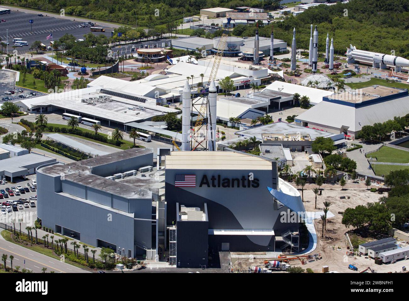 Aerial view shows replica hi-res stock photography and images - Alamy