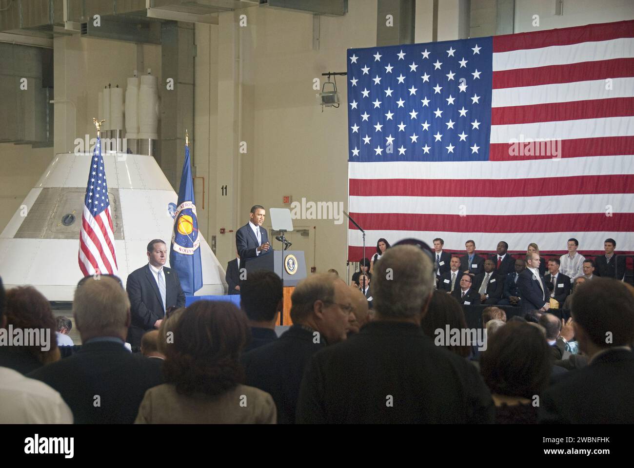 CAPE CANAVERAL, Fla. - In the Operations and Checkout Building at NASA ...