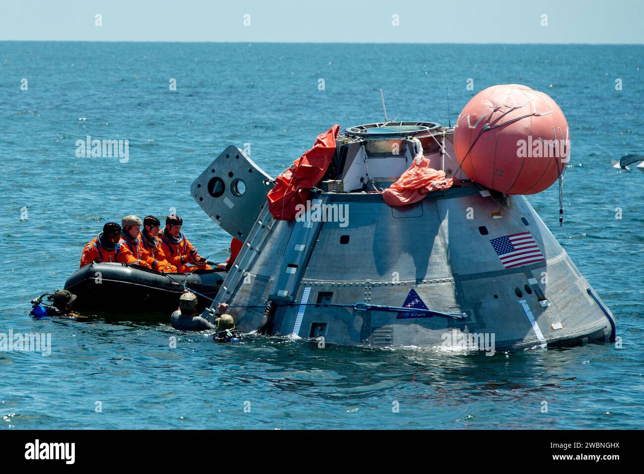 NASA Orion Egress Test Stock Photo - Alamy