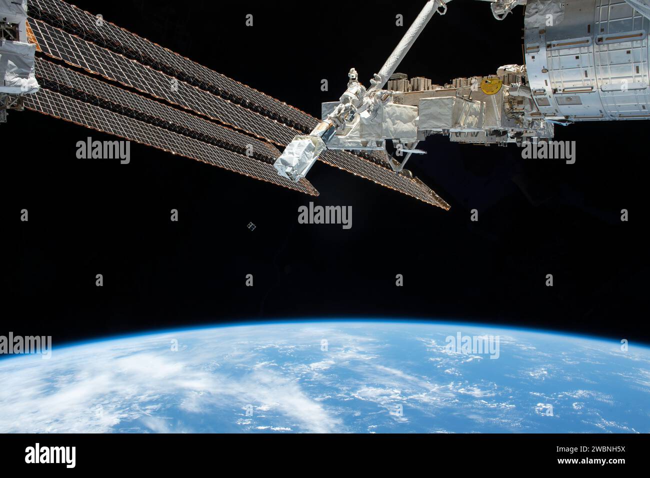 Quetzal-1 CubeSat deploys from JEM Small Satellite Orbital Deployer on ...