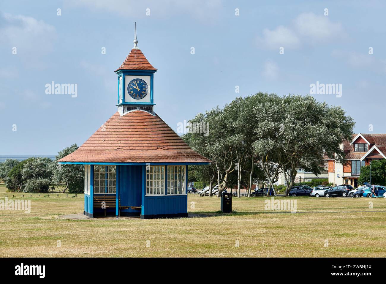 Clock tower, Frinton on Sea, Essex Stock Photo - Alamy