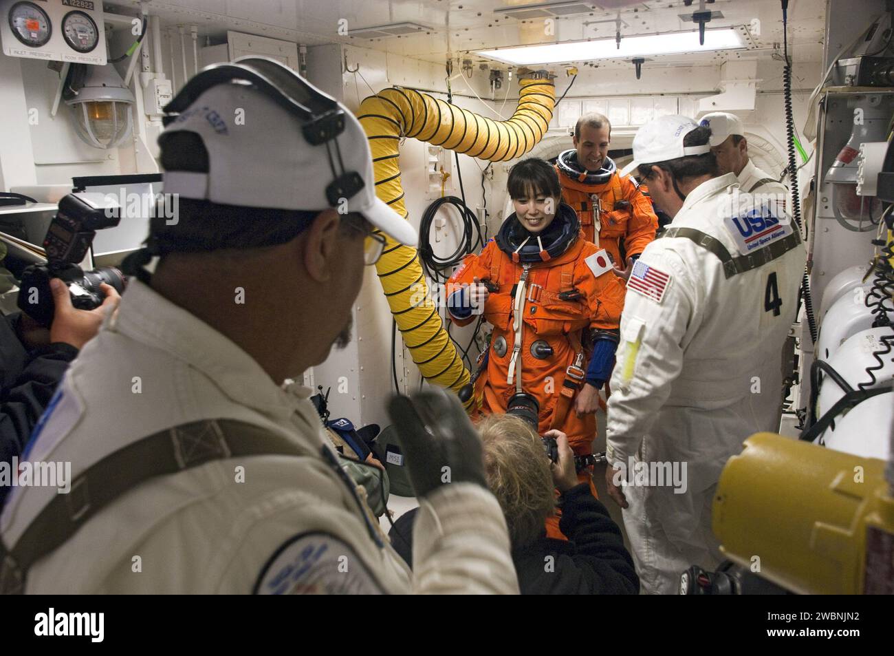 CAPE CANAVERAL, Fla. - At Launch Pad 39A at NASA's Kennedy Space Center ...