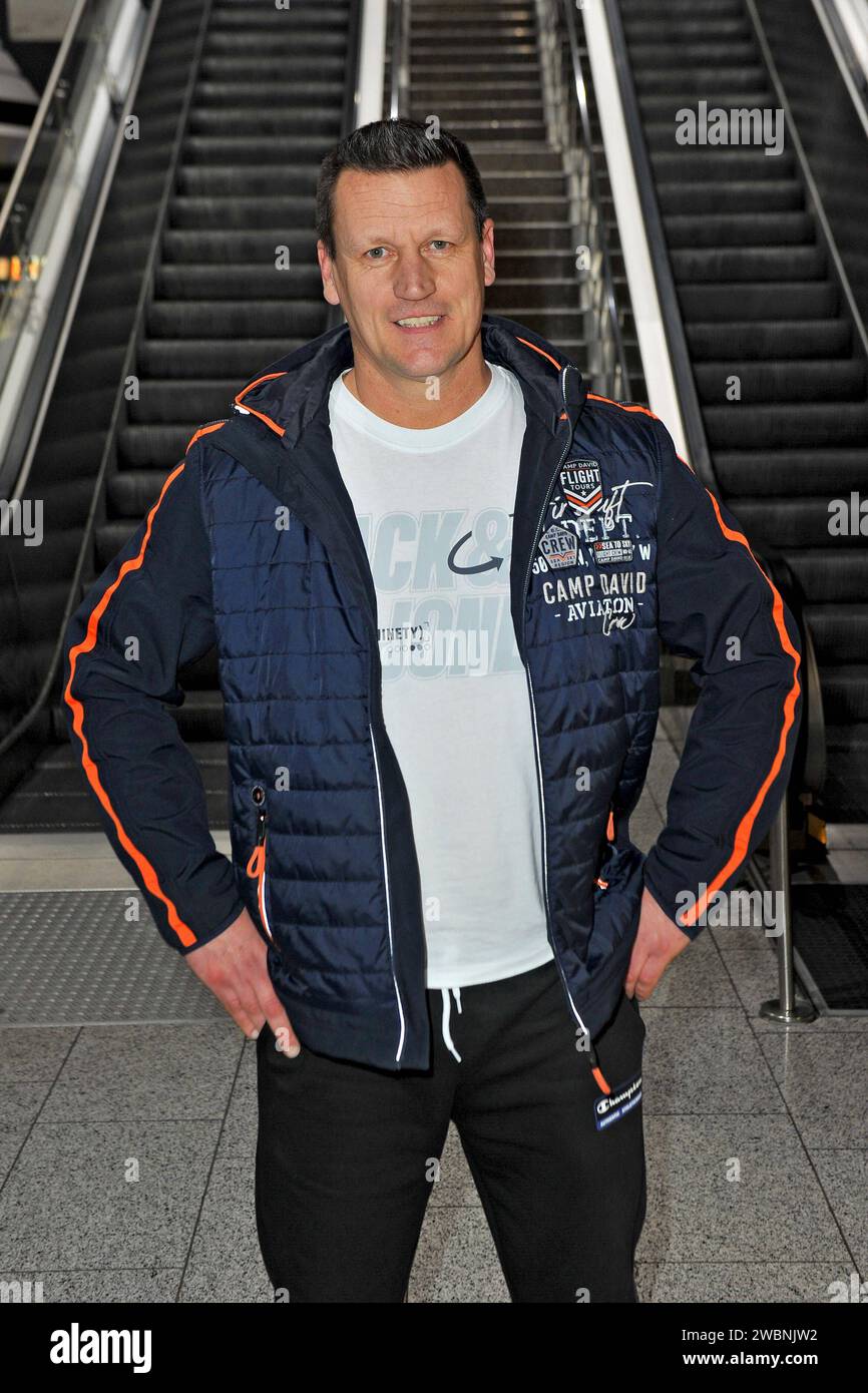 RTL - Dschungelcamp 2024. Michael Elsner anläßlich der Abreise der ...