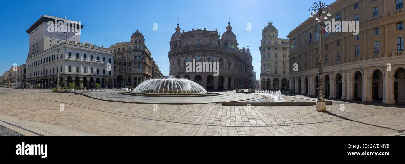 This panoramic image showcases a grand European square bathed in the ...