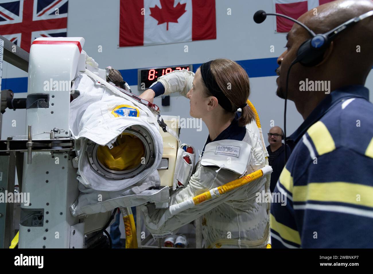jsc2018e095892 (Nov. 7, 2018) --- NASA astronaut candidate Kayla Barron ...