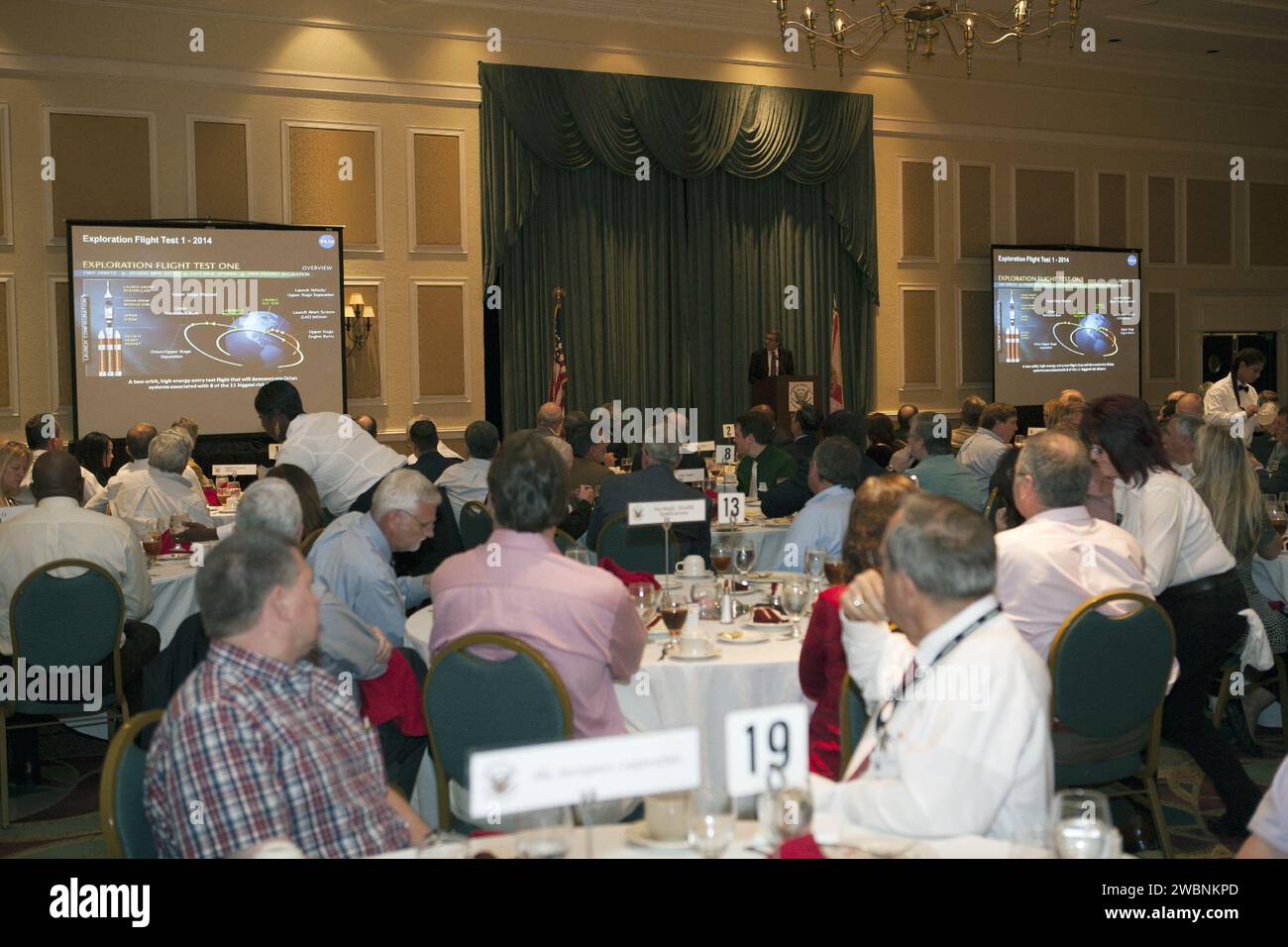 CAPE CANAVERAL, Fla. – Larry Price, deputy manager of the Orion Program ...