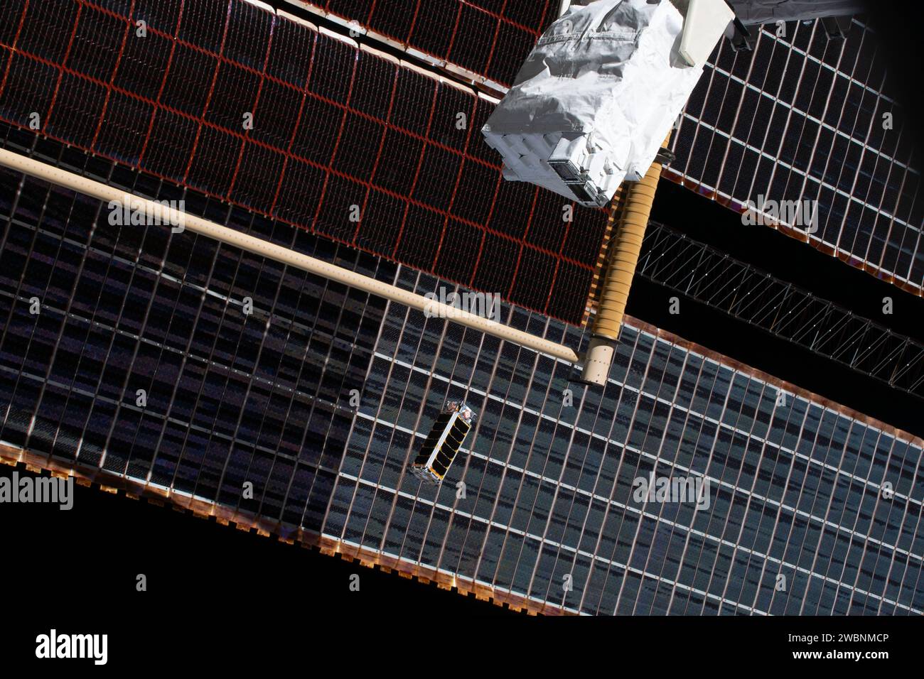 iss070e041037 (Dec. 18, 2023) --- The BEAK CubeSat is deployed from a ...