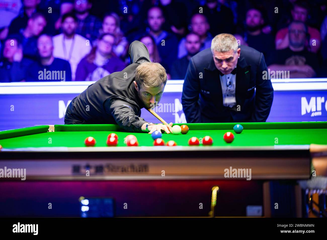 LONDON, UNITED KINGDOM. 11th Jan, 2024. Jack Lisowski in day 4 match ... LONDON, UNITED KINGDOM. 11th Jan, 2024. Jack Lisowski in day 4 match ...