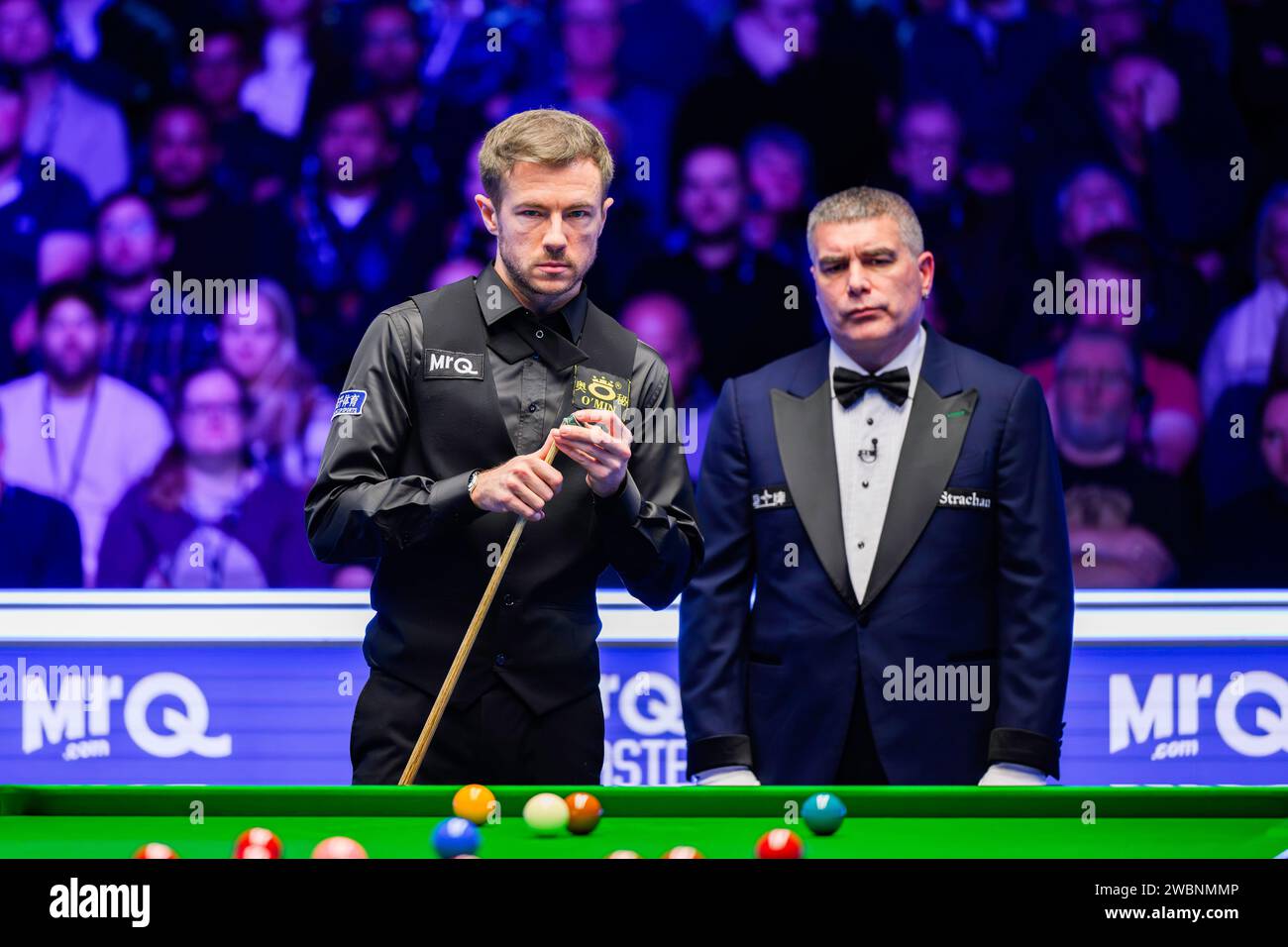 LONDON, UNITED KINGDOM. 11th Jan, 2024. Jack Lisowski in day 4 match ... LONDON, UNITED KINGDOM. 11th Jan, 2024. Jack Lisowski in day 4 match ...